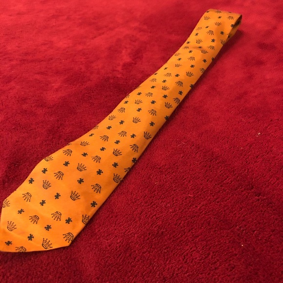 Accessories | Vintage Orange Crown Tie | Poshmark